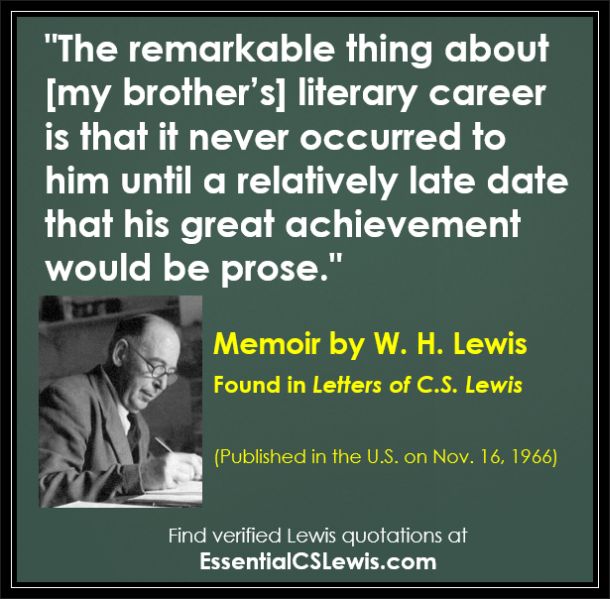 CSL Daily 11/16 – Essential C.S. Lewis